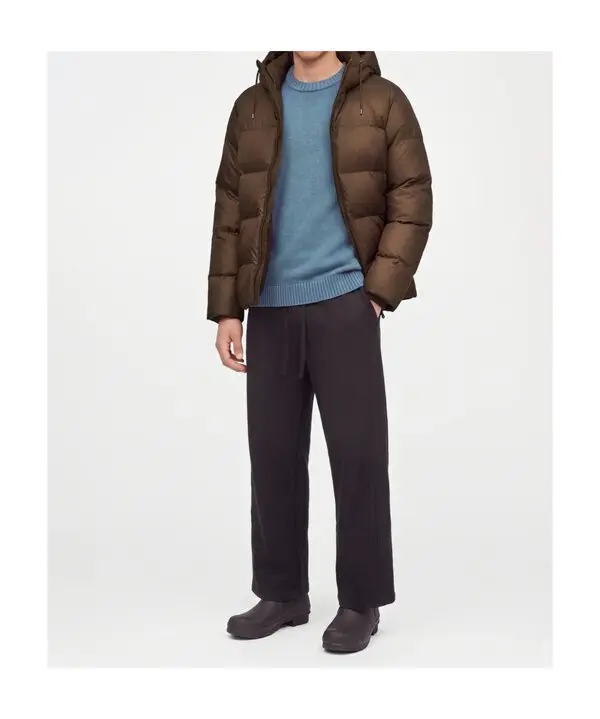 Rains Long-sleeved Hooded Padded Jacket