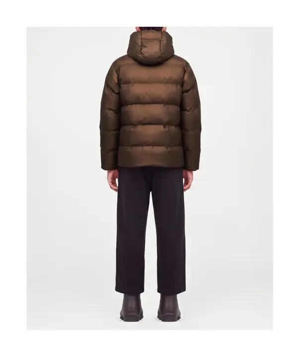 Rains Long-sleeved Hooded Padded Jacket