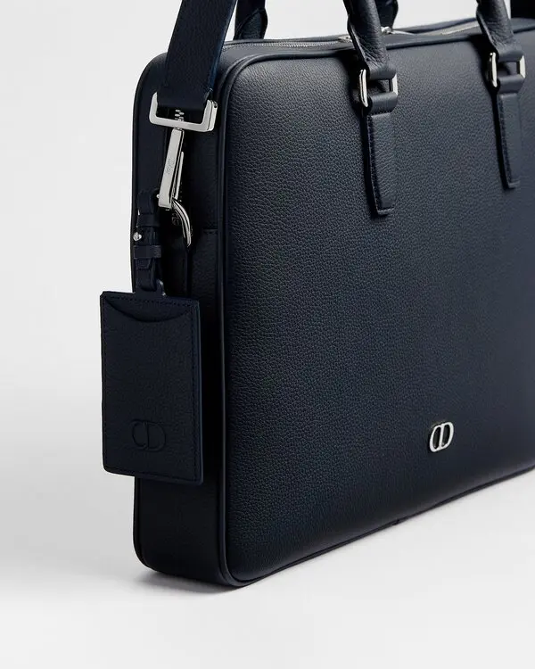 Dior Cd Icon Zipped Briefcase