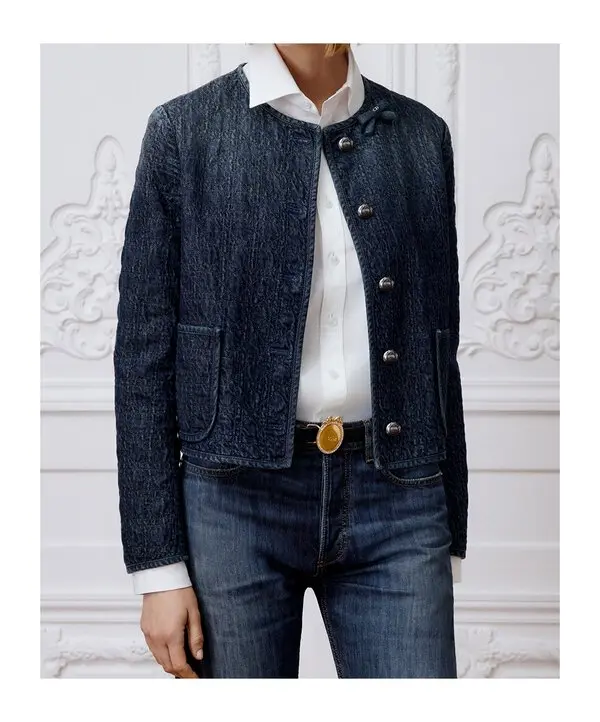 Dior Cannage Cropped Jacket
