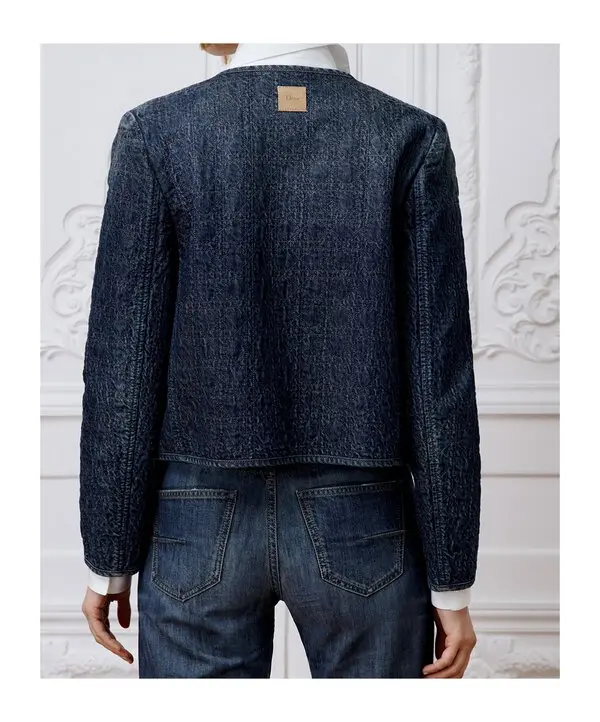 Dior Cannage Cropped Jacket