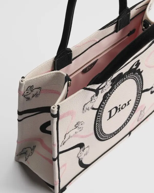 Dior Medium Book Tote With Strap