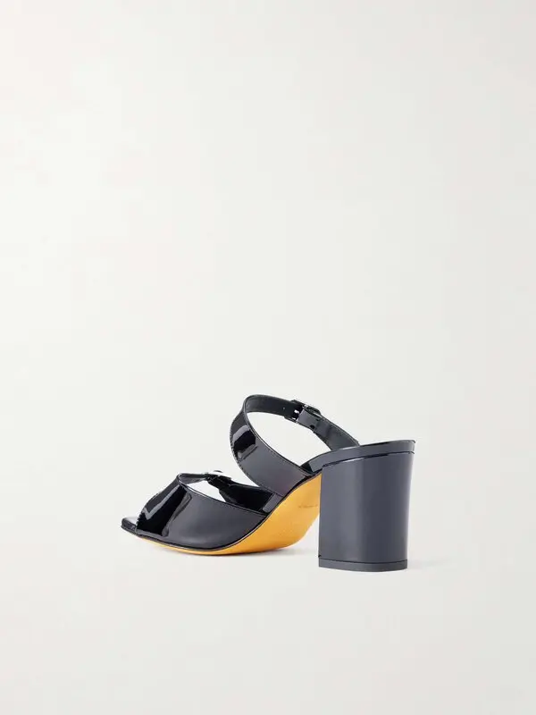 MARYAM NASSIR ZADEH Una 70 Patent-leather Sandals