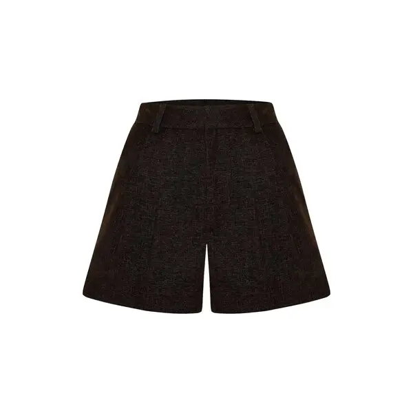 THISISU COLLECTION Gwen Pleated Tailored Shorts