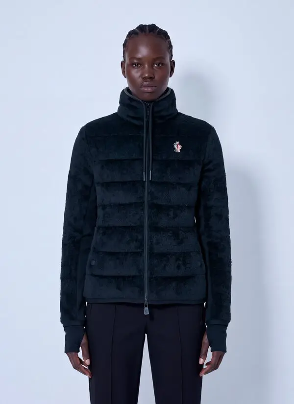 Moncler Polartec® Padded Zip-up Sweatshirt - Black