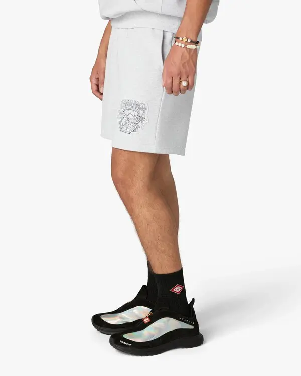 Casablanca Black & Silver Stade Zip Sneaker - Multicolor