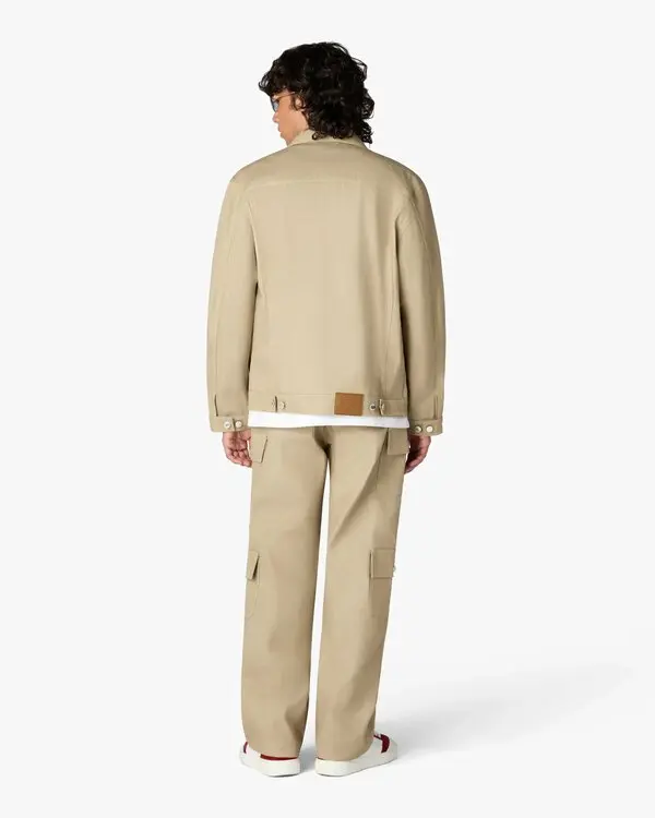 Casablanca Beige Desert Canvas Denim Jeans