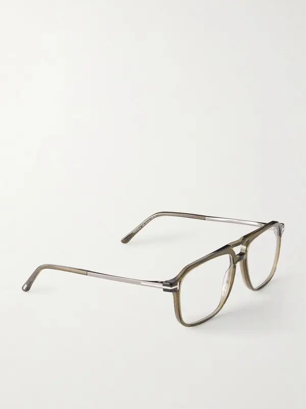 TOM FORD Aviator-frame Acetate Glasses