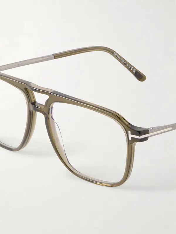 TOM FORD Aviator-frame Acetate Glasses