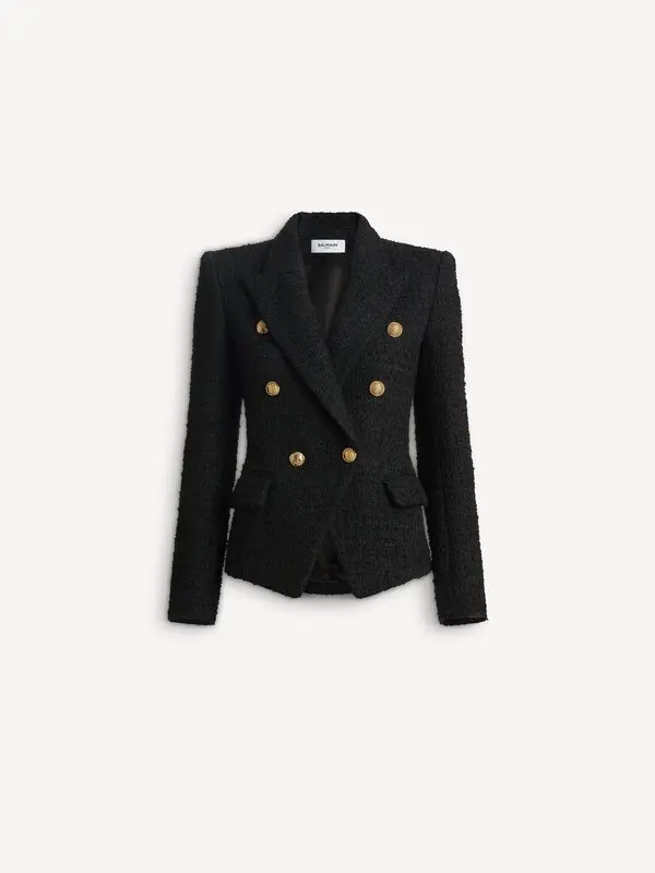 Balmain Tweed 6-button Jacket