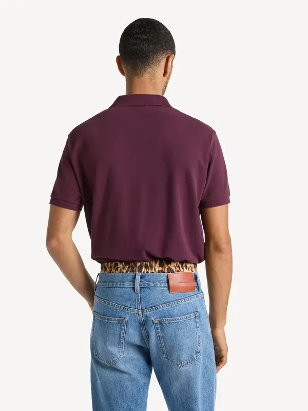 Balmain B Embroidered Cotton Polo Shirt