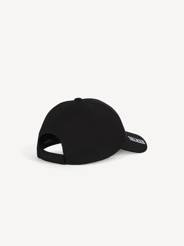 Balmain B Embroidered Cap