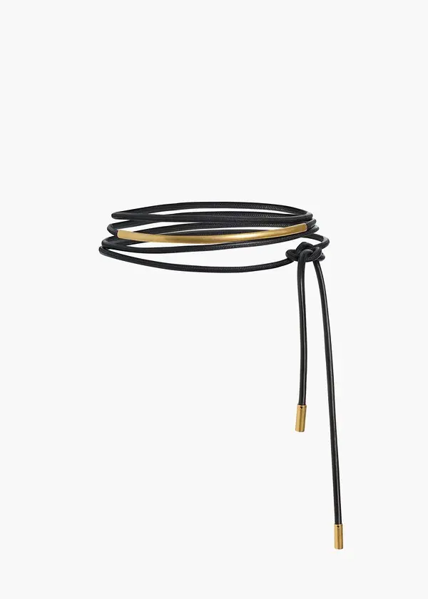 Khaite Ciro Belt - Black