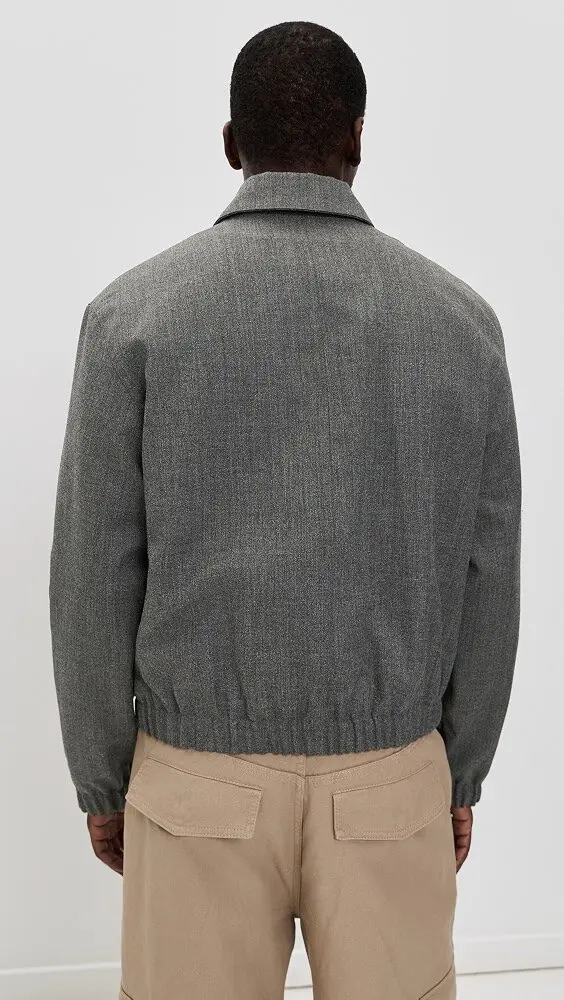 AMI Paris De Coeur Padded Zipped Jacket