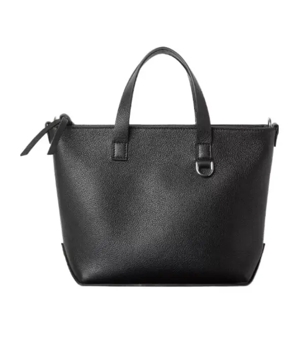 Fendi Ff Squared Small Tote Bag - Black