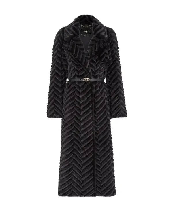 Fendi Mink Coat - Black