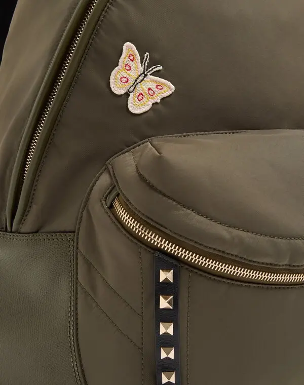 Valentino Garavani Stud Up Zip-up Backpack
