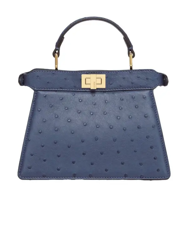 Fendi Ostrich Leather Bag