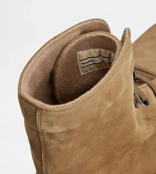 TOD'S Winter Gommino Ankle Boots In Suede