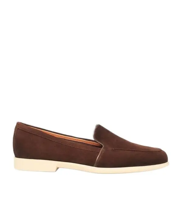 Santoni Slip-on Loafers - Red