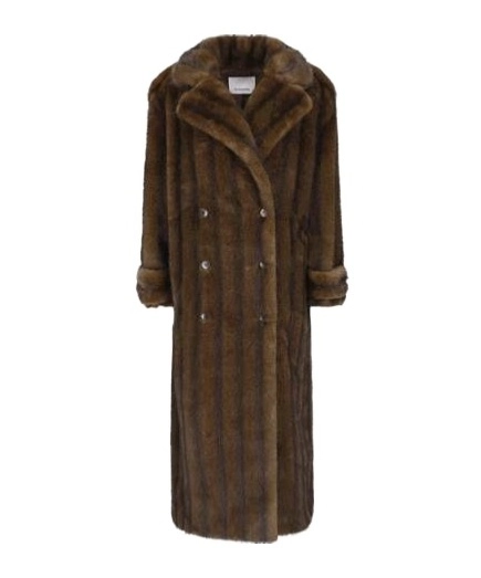 THE FRANKIE SHOP Double-breasted Coat - Green