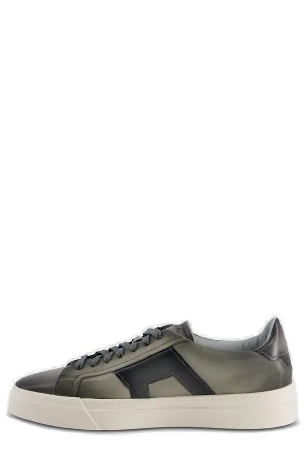 Santoni Logo-embossed Lace-up Sneakers
