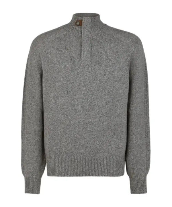 TOD'S Half Zip Pullover In Cashmere