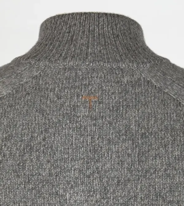 TOD'S Half Zip Pullover In Cashmere