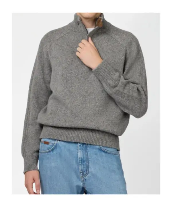 TOD'S Half Zip Pullover In Cashmere