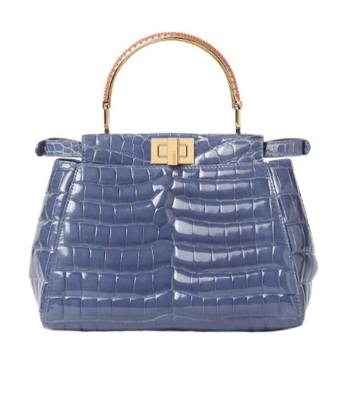 Fendi Peekaboo Mini Crocodile Bag