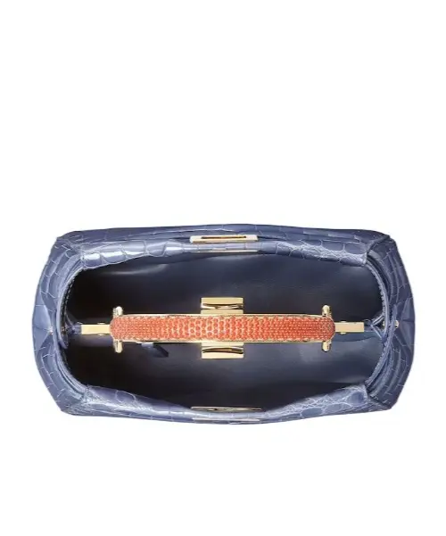 Fendi Peekaboo Mini Crocodile Bag