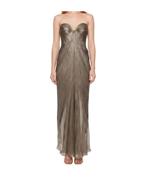 MARIA LUCIA HOHAN Sleeveless Formal Dress