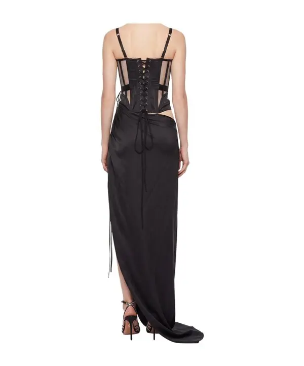 MARIA LUCIA HOHAN Malena Corset-style Cut-out Maxi Dress
