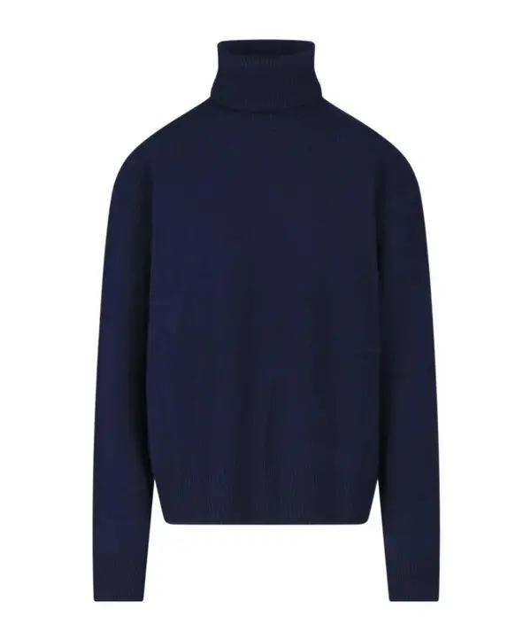 THE FRANKIE SHOP Gala Turtleneck Long-sleeve Knit Top - Black