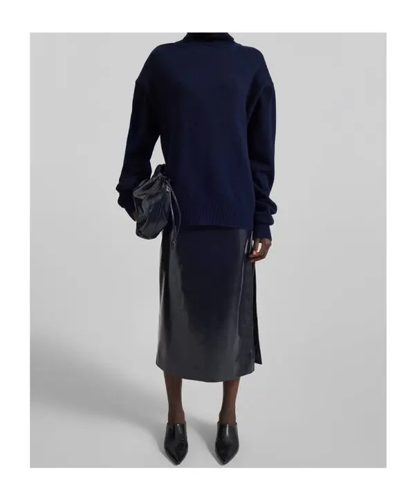 THE FRANKIE SHOP Gala Turtleneck Long-sleeve Knit Top