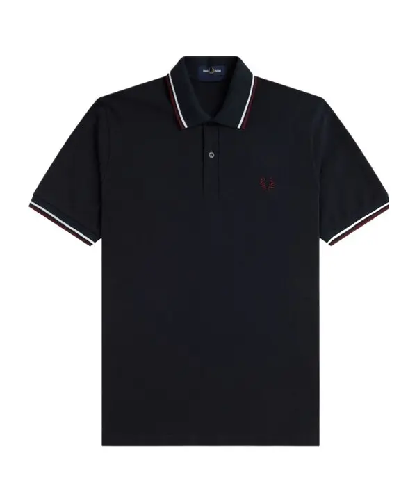 Fred Perry Tipped Logo Polo Shirt