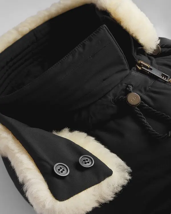 Dior Puffer Jacket With Byzance Cape