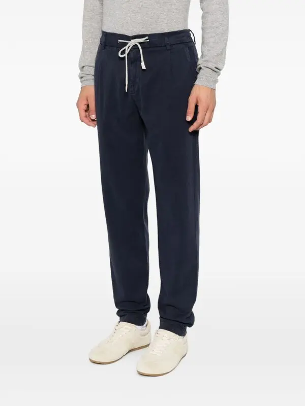 Eleventy Drawstring-fastening Trousers