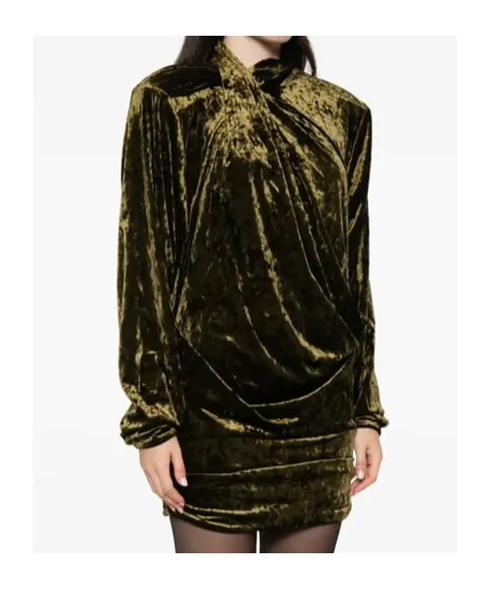 ENTIRE STUDIOS Dalters Draped Mini Dress