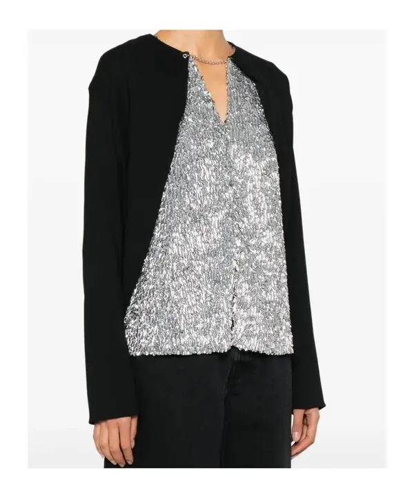 Rabanne Sequin Embellished Top