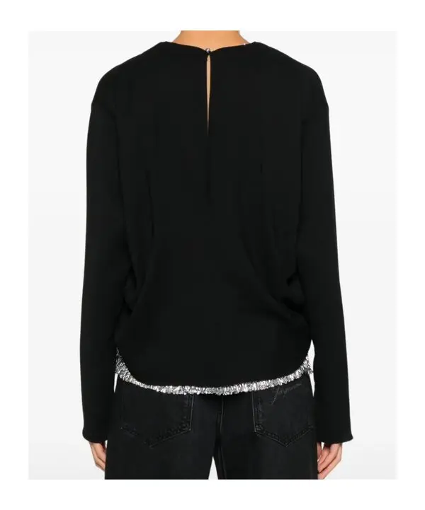 Rabanne Sequin Embellished Top