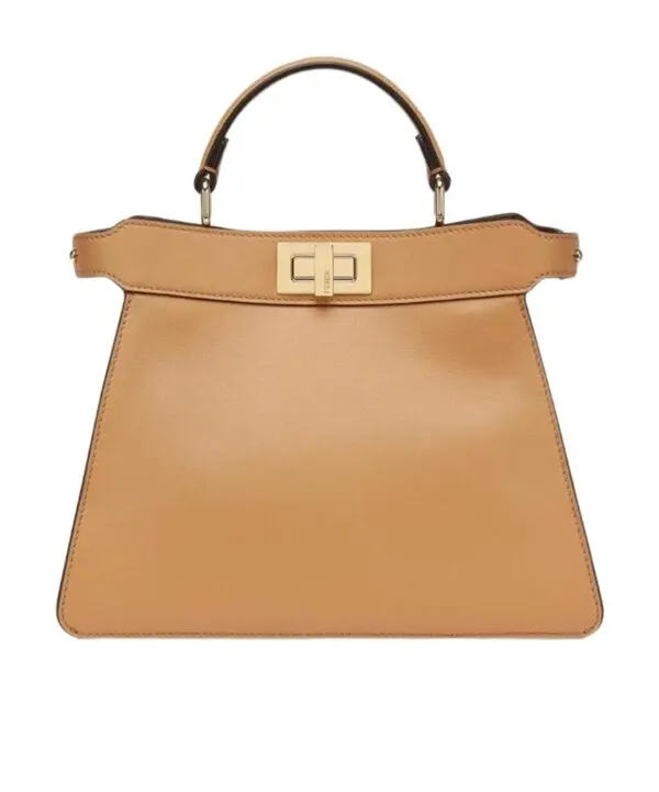 Fendi Peekaboo Iseeu Small Tote Bag - Beige