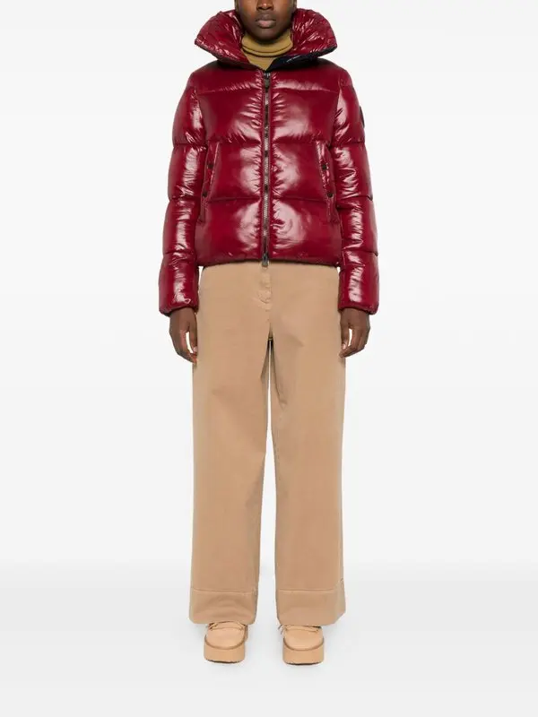 SAVE THE DUCK Isla Quilted Shiny Jacket