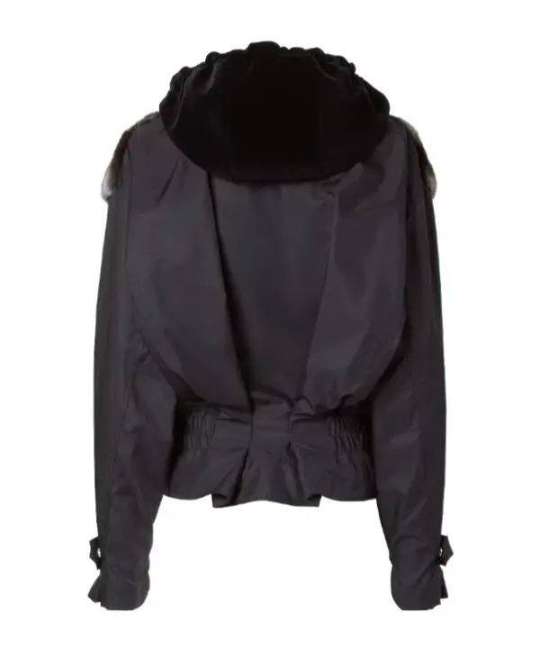 Fendi Mink And Gabardine Blouson
