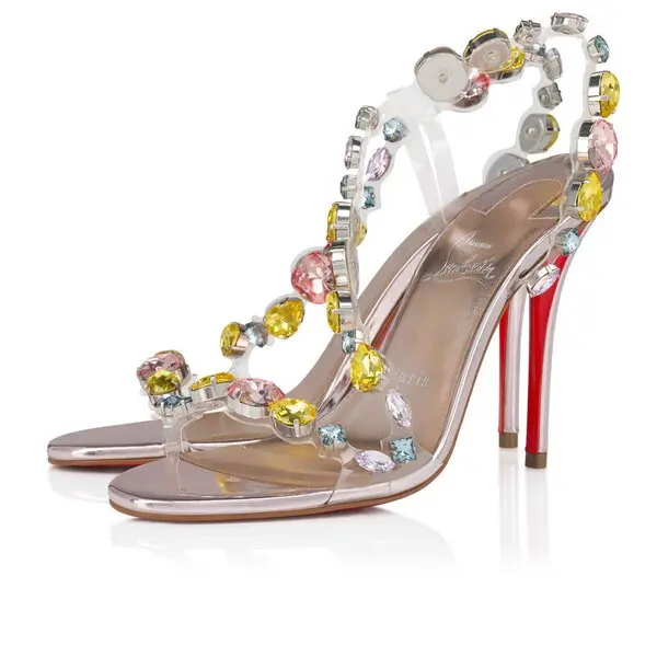 CHRISTIAN LOUBOUTIN Rosa Z Jewel-embellished Sandals