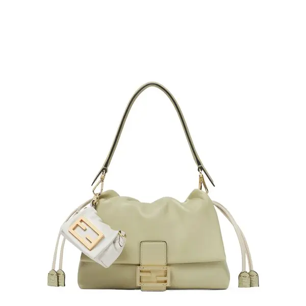 Fendi Sage Nappa Leather Bag