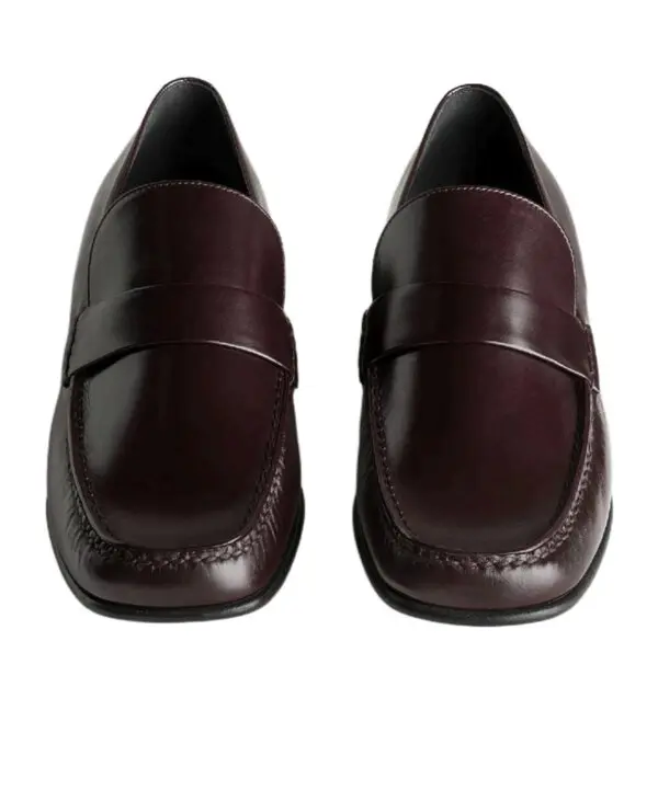 Phoebe Philo Square Toe Loafers