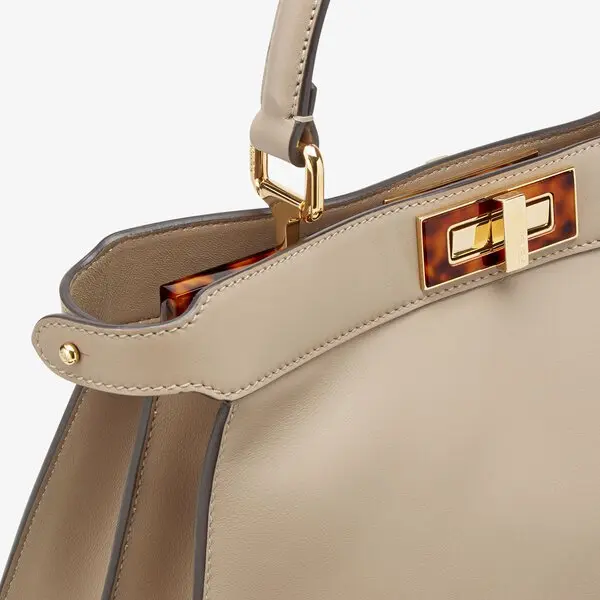 Fendi Dove Gray Calfskin Bag