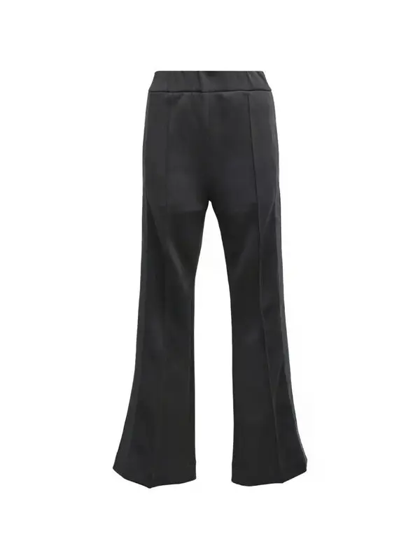 Fendi Side-stripe Straight-leg Trousers - Black