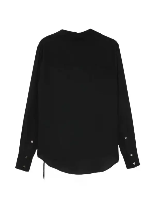 CENERE GB Tie-fastening Long-sleeve Shirt